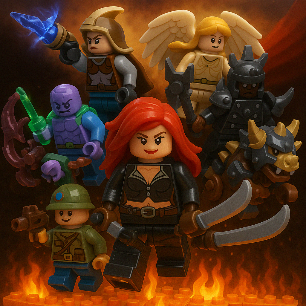 League of Legends (LoL) Custom Minifigures – G-Duck Brick Studio