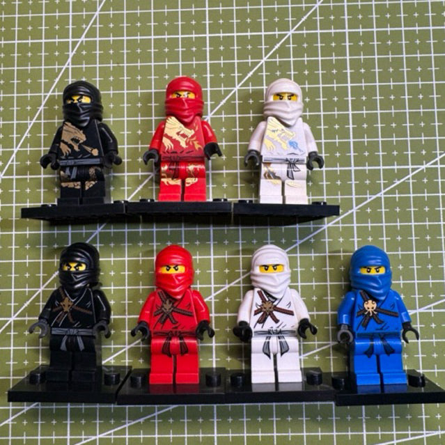 Genuine LEGO Ninjago Minifigures – Season 1 & 2 (Like New Condition ...